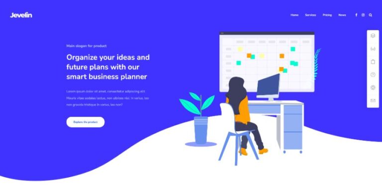 21 WordPress Themes with Multiple Menus | Website Fabricator