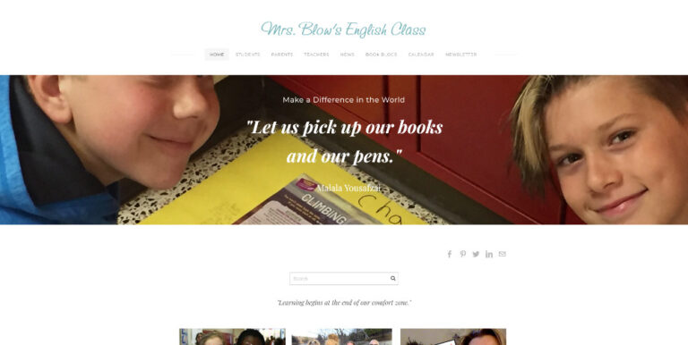 Weebly Teacher Website Examples | Website Fabricator