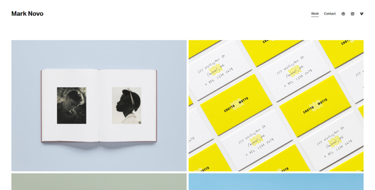 Best Squarespace Template for a Design Portfolio | Website Fabricator