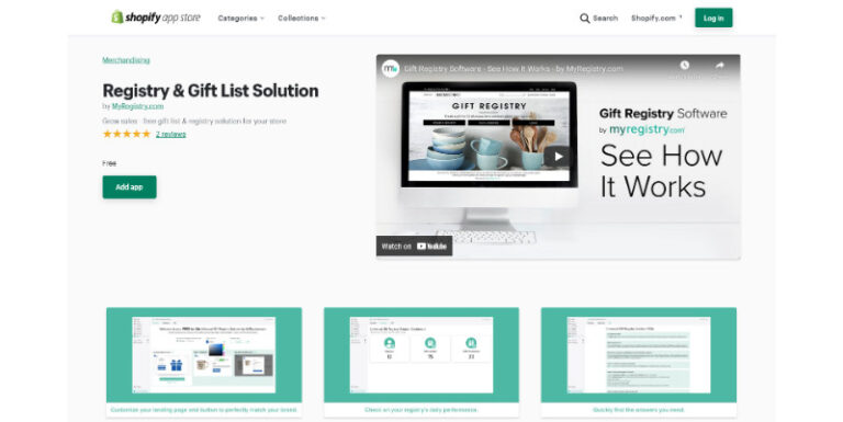 Best Gift Registry App for Shopify | Website Fabricator