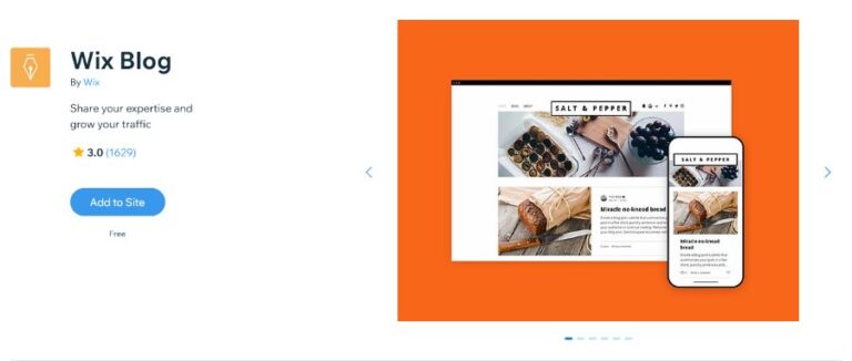 Best Wix Template for Blogs | Website Fabricator